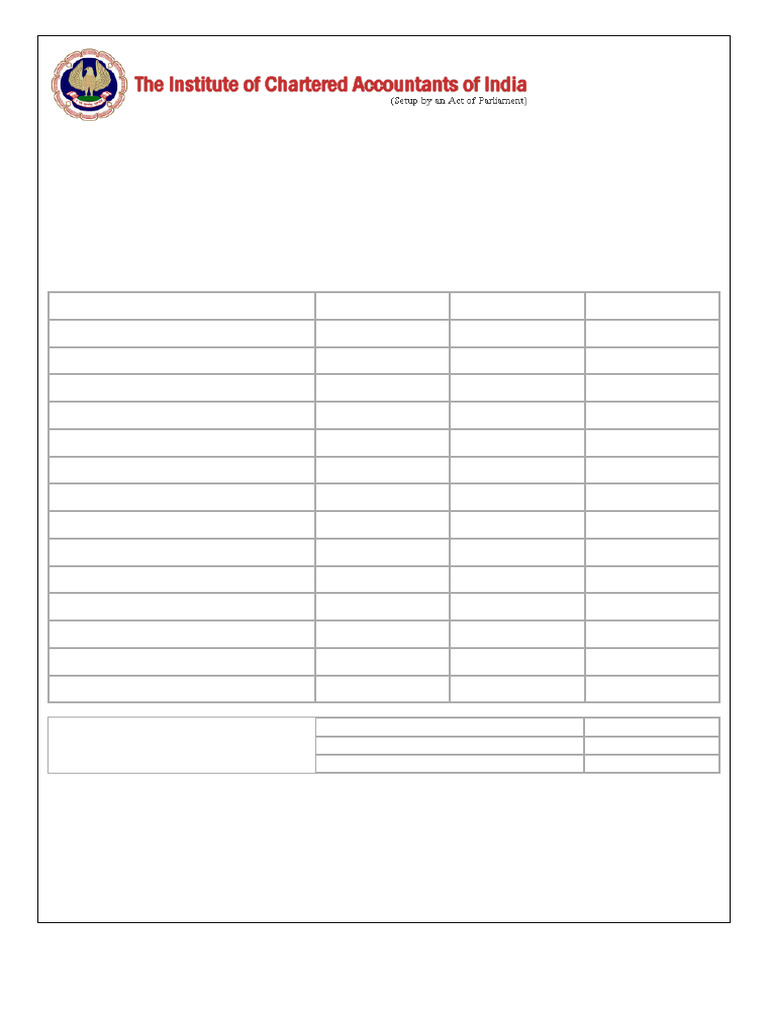 ICAI Memb Fee Receipt 2022-23 | PDF