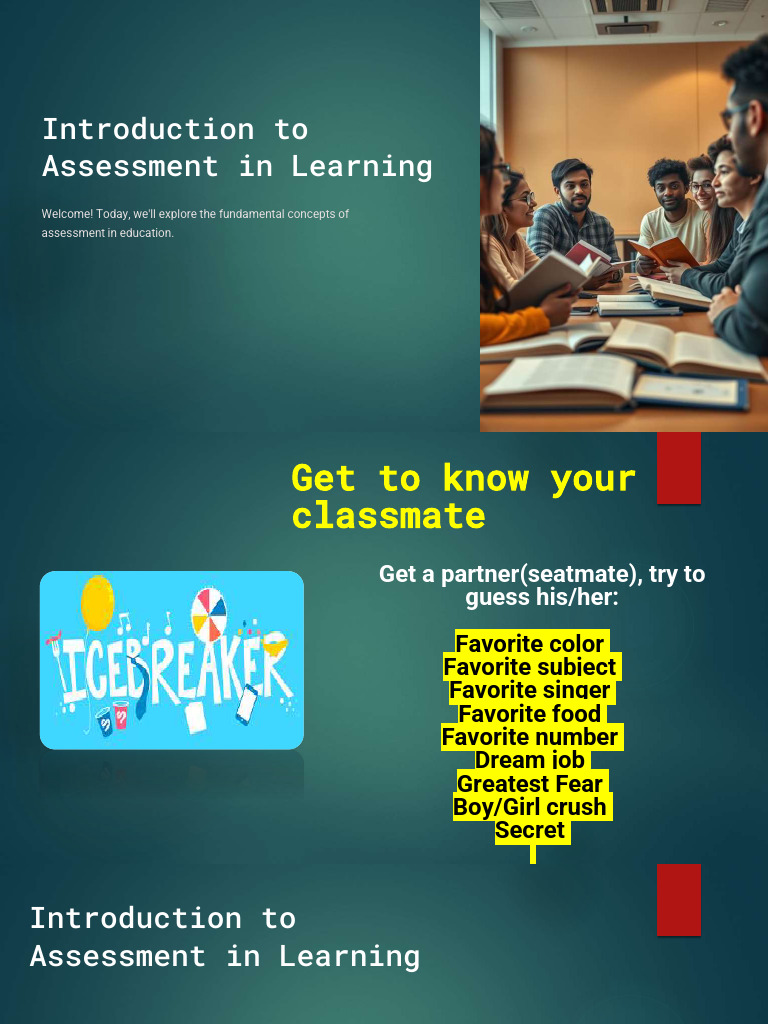 Introduction-to-Assessment-in-Learning Topic 1 | PDF | Educational ...