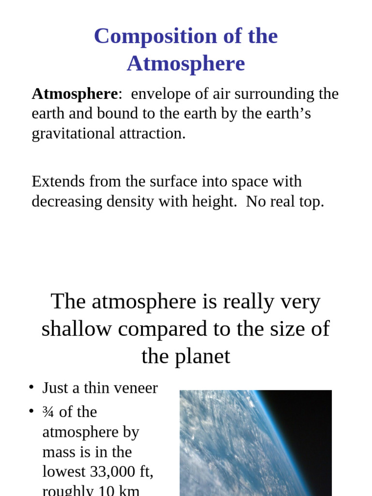 Vertical Structure of the Atmosphere | PDF | Stratosphere | Atmosphere
