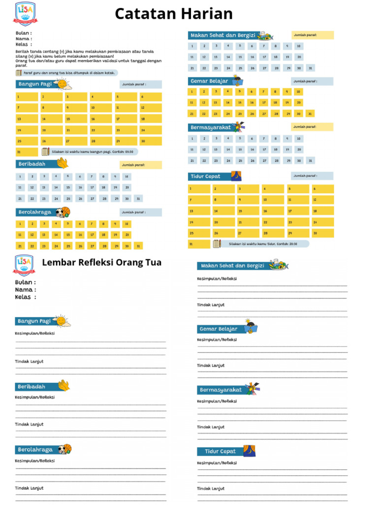 Lembaran G7kaih 4sd-Sma | PDF