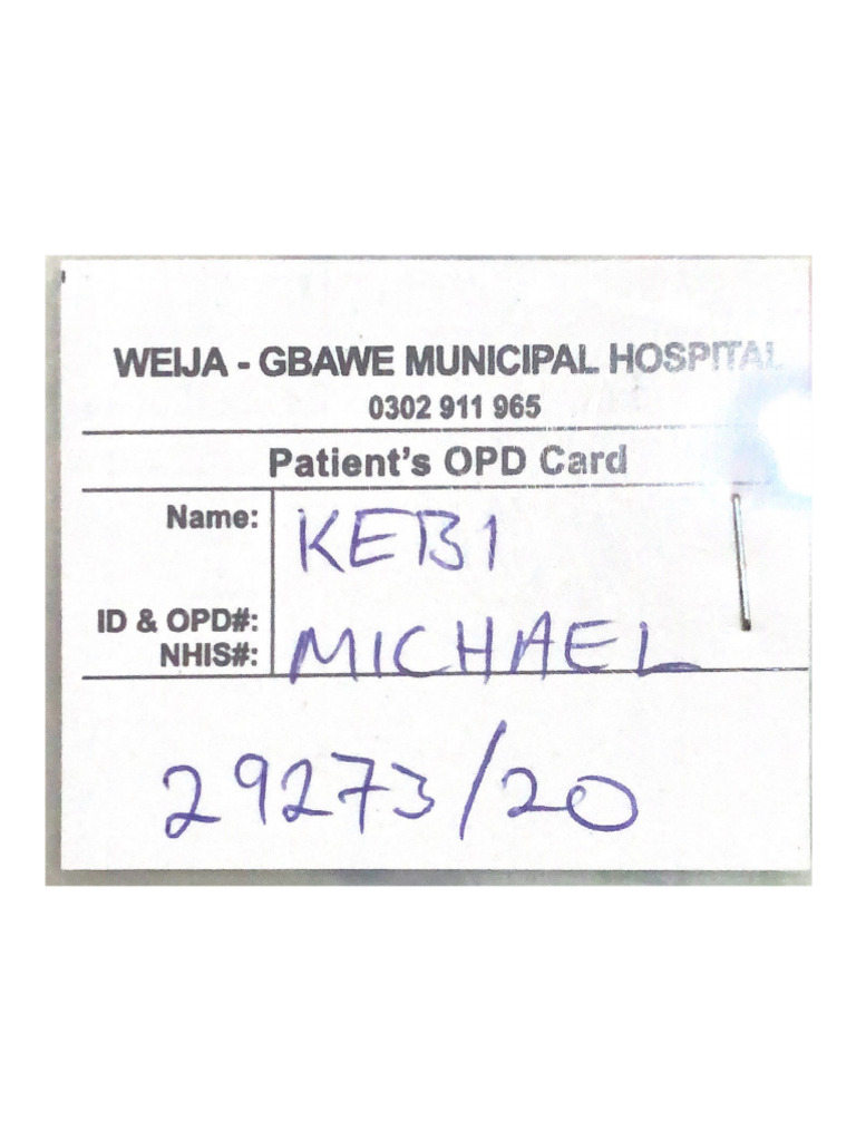 Weija - Gbawe Municipal Hospital | PDF