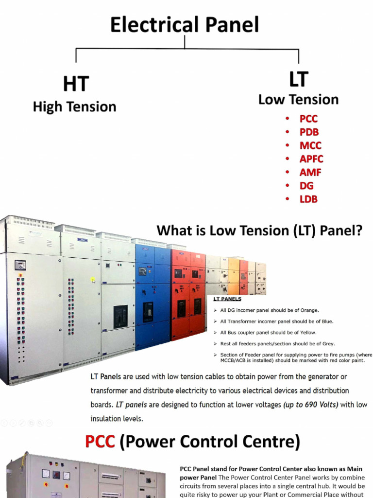 Electrical LT Panel PDF | PDF