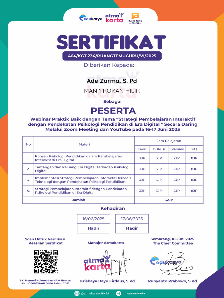 Atma Karta - 2025 06 20 | PDF