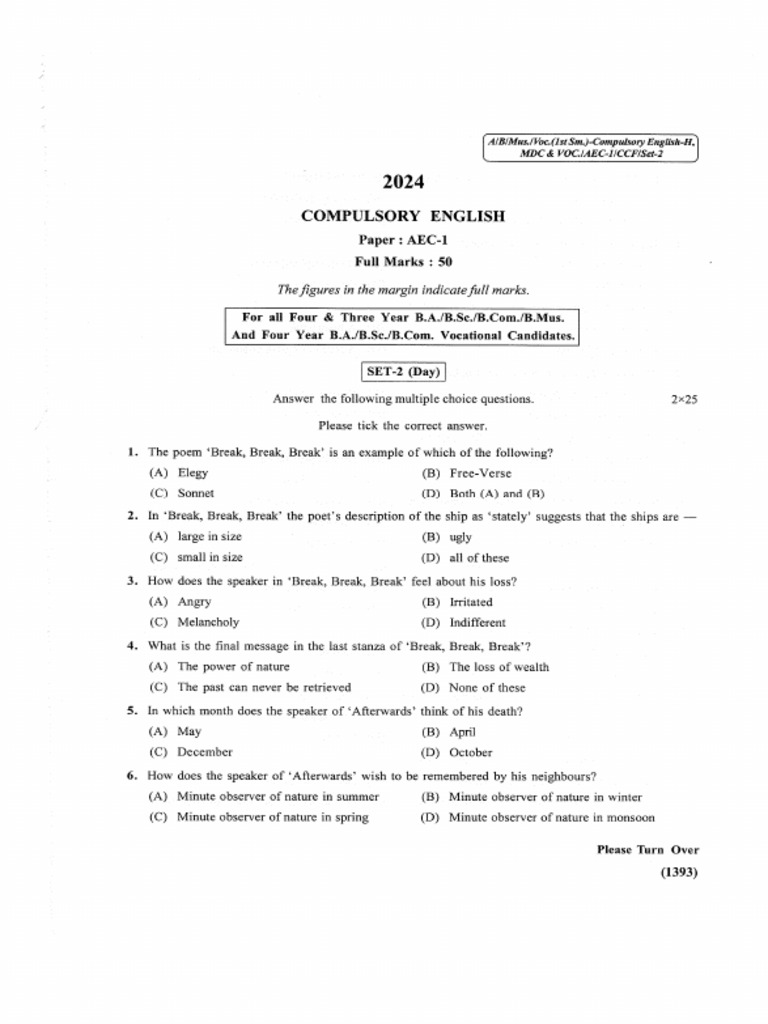 COMPULSORY ENGLISH AEC 1 Rotated | PDF