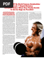 Anabolic Reload | PDF | Muscle Hypertrophy | Muscle