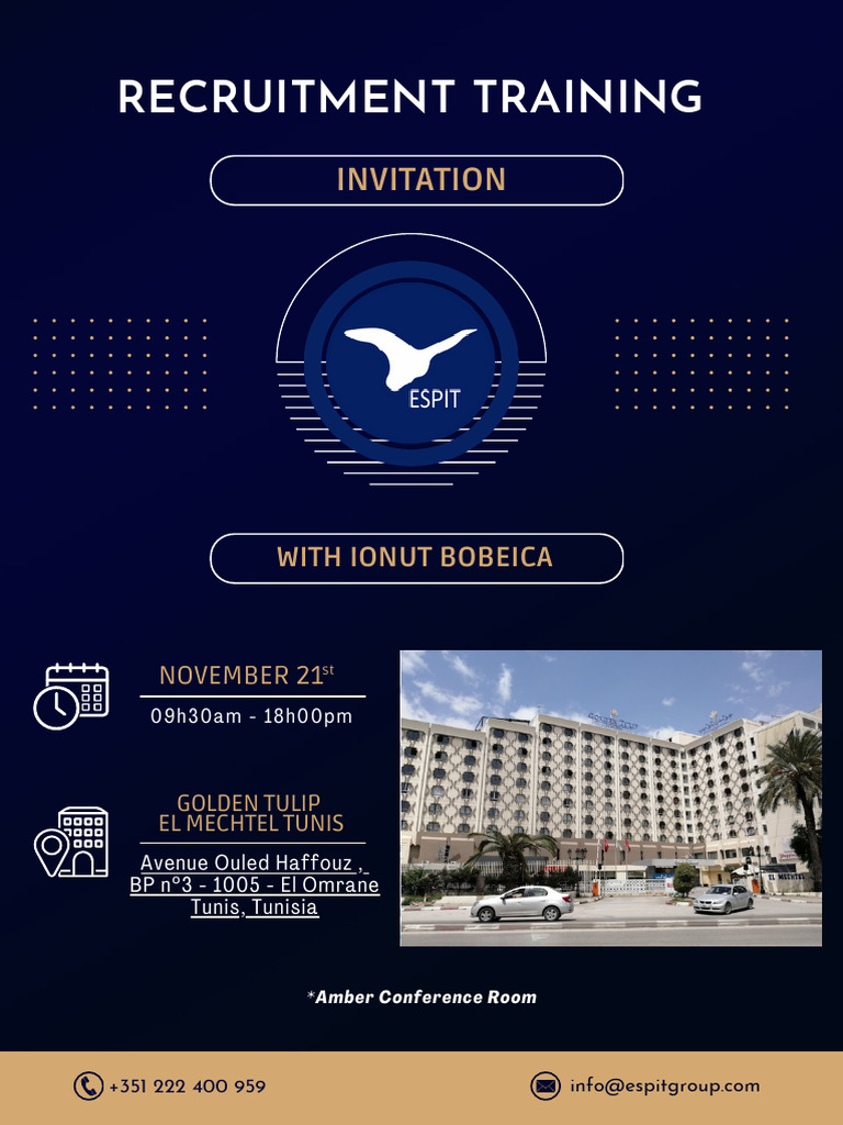 Recruitment Invitation Tunisia - 21st | PDF
