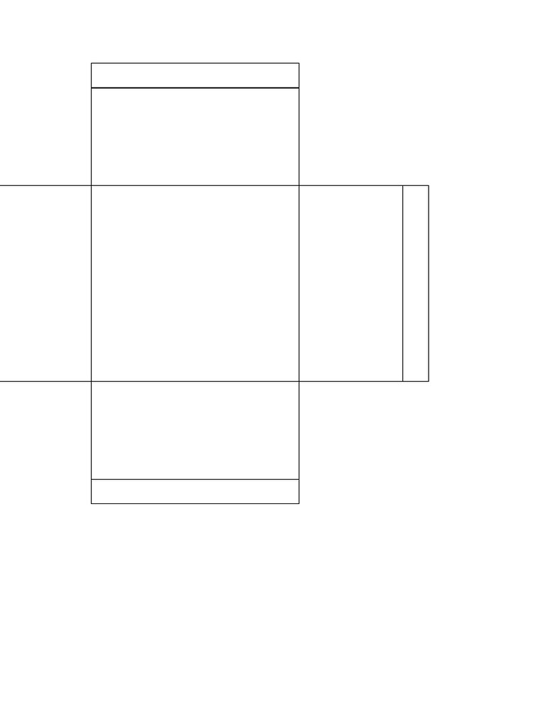 Blind Box Template A4 | PDF