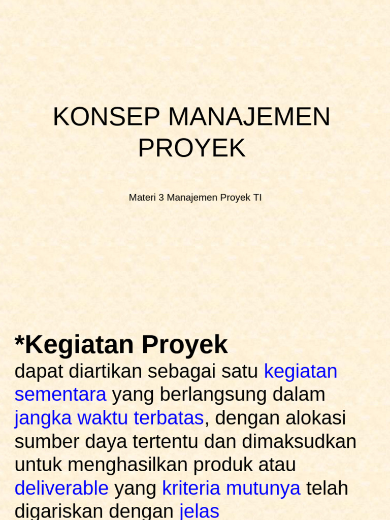 Metrik dalam Manajemen Proyek TI | PDF
