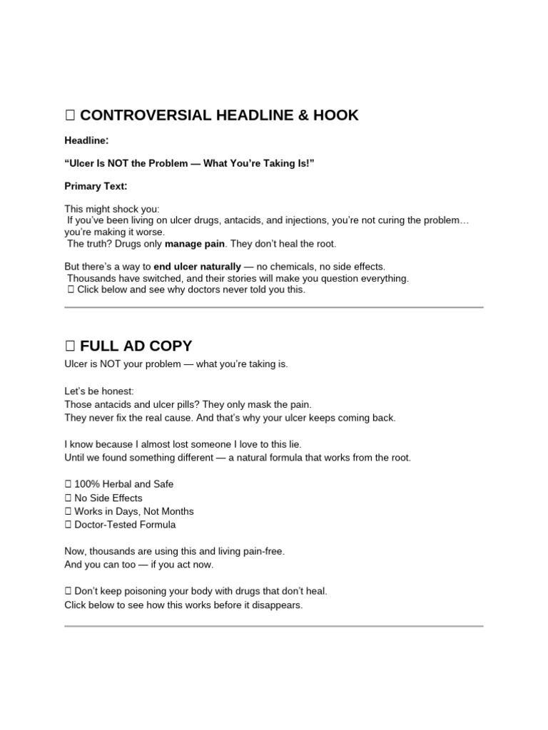 Controversial Headline & Hook | PDF