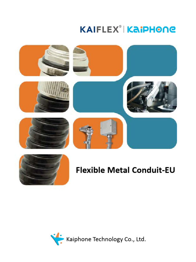 Flexible Metal Conduit-EU - R03 | PDF | Pipe (Fluid Conveyance ...