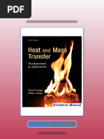Solution Manual For Heat and Mass Transfer: Fundamentals and Applications, 6th Edition Yunus ...