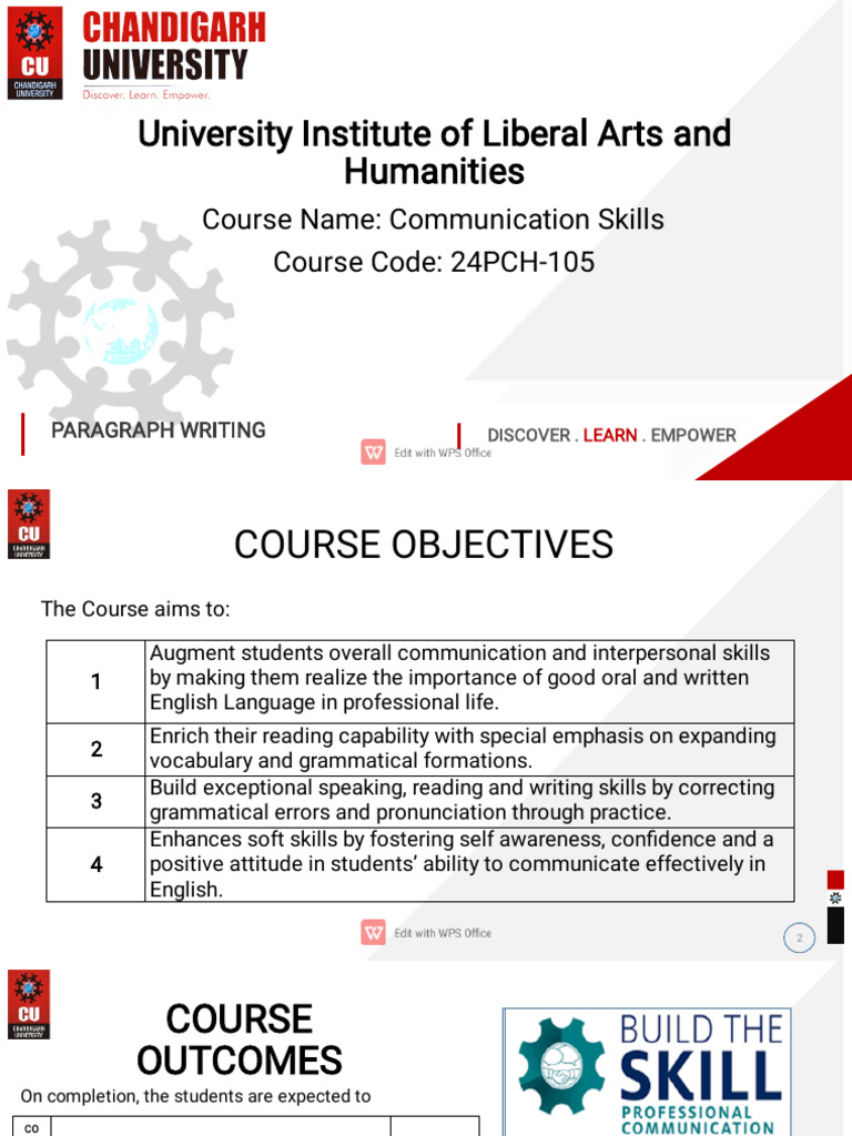 Mastering Paragraph Writing Skills | PDF | Communication | Paragraph