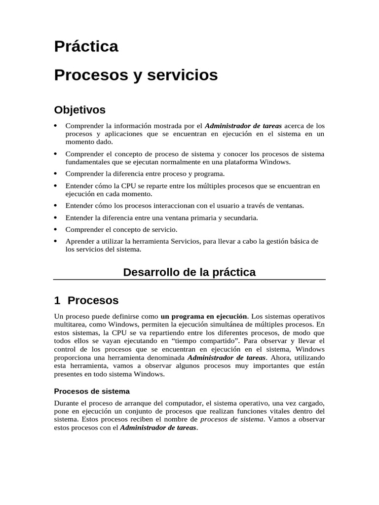 C6 Procesos Practica Tarea CREA | PDF | Ventana (informática) | Interfaces gráficas de usuario