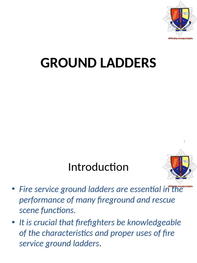 Meaning of Ground Ladders and Their Components | PDF | Ladder