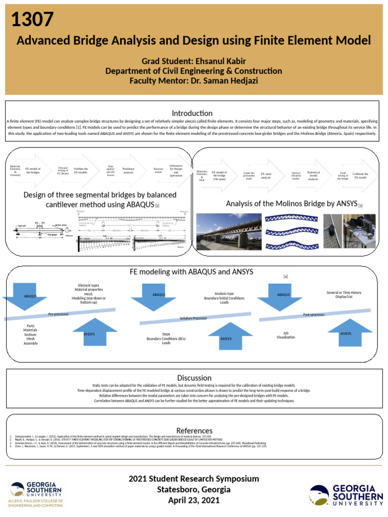 Advanced Bridge Analysis and Design Using Finite Element Model | PDF | Finite Element Method ...