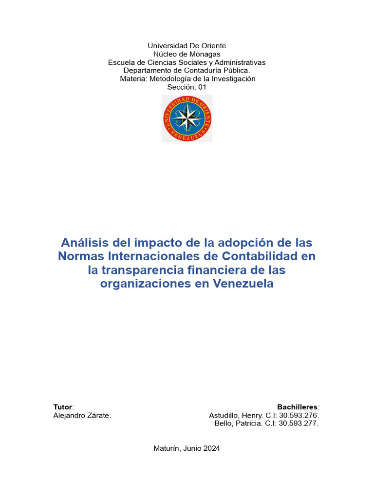 Documento (5)-1 | PDF | Contabilidad | normas internacionales de INFORMACION FINANCIERA