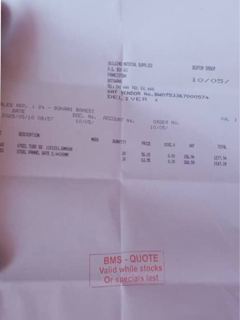 Receipt 10-05-2025 | PDF