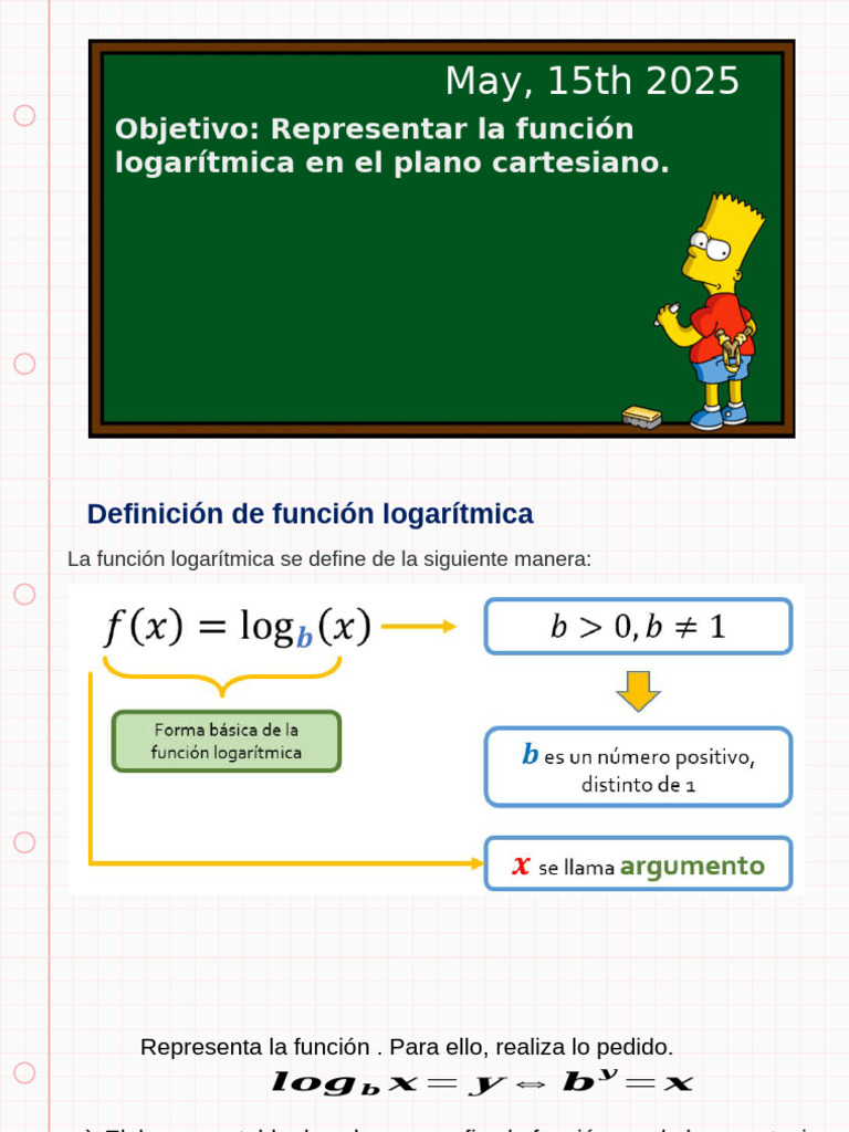 15.mayo - Funcion Logaritmica | PDF