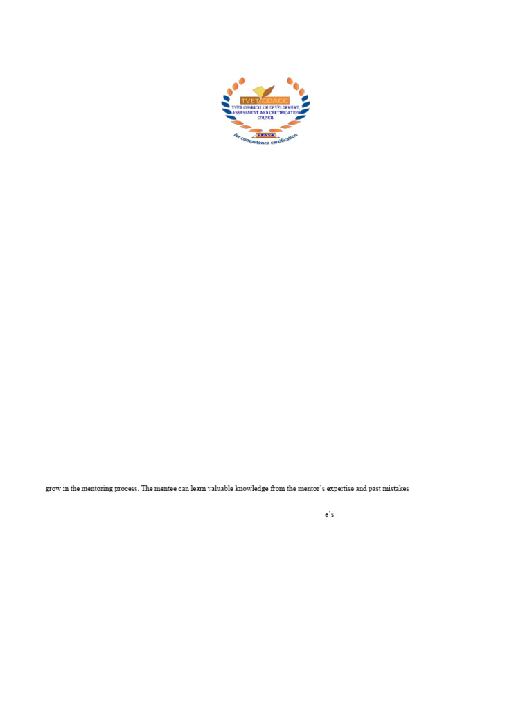 Electrical Installation Level 4 | PDF | Mentorship