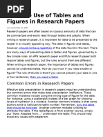 APA 7 Guidelines for Tables and Figures | PDF
