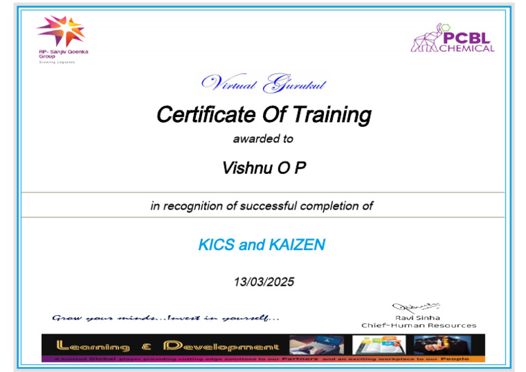 Certificate of Completion | PDF