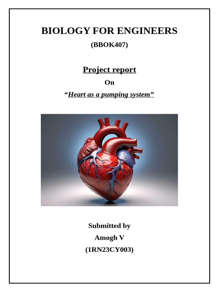 Biology For Engineers | PDF