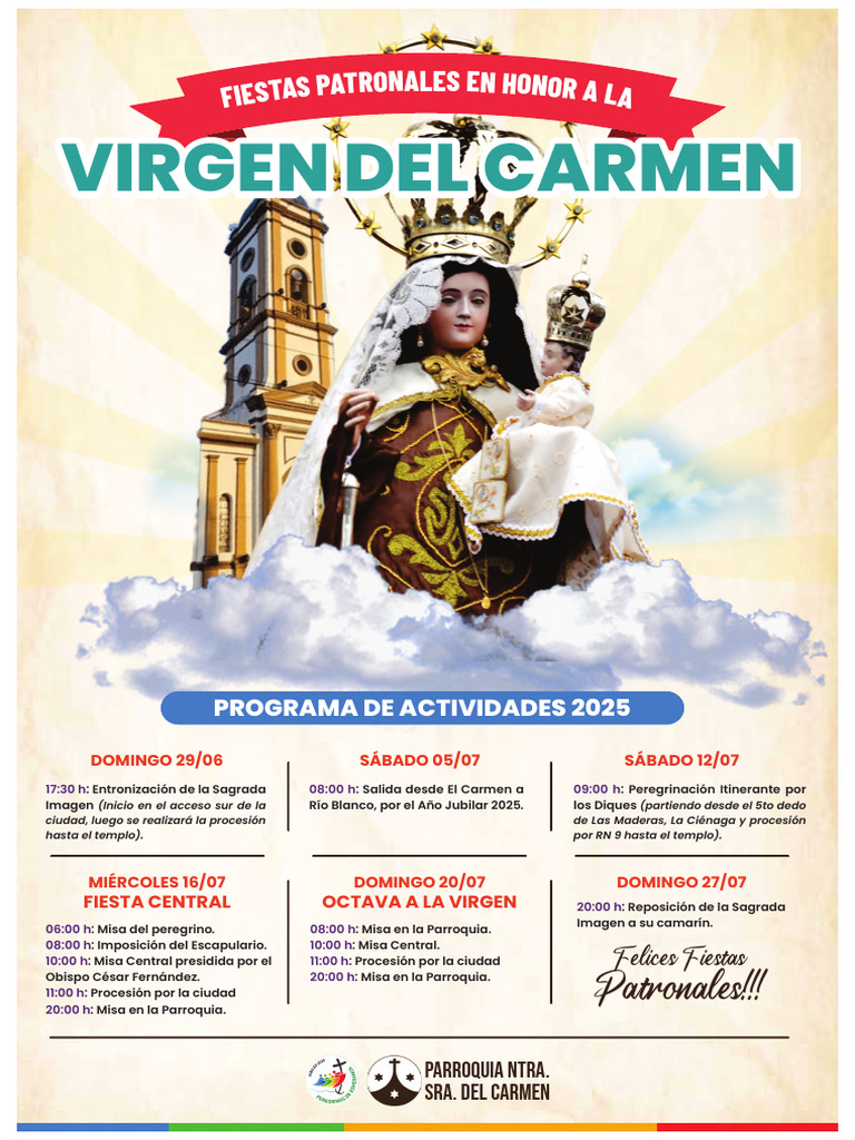 Afiche A3 Fiestas Patronales 2025 | PDF