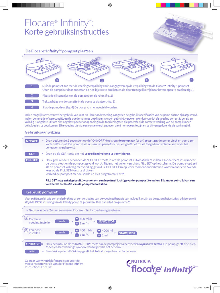 Instructiekaart Flocare Infinity | PDF