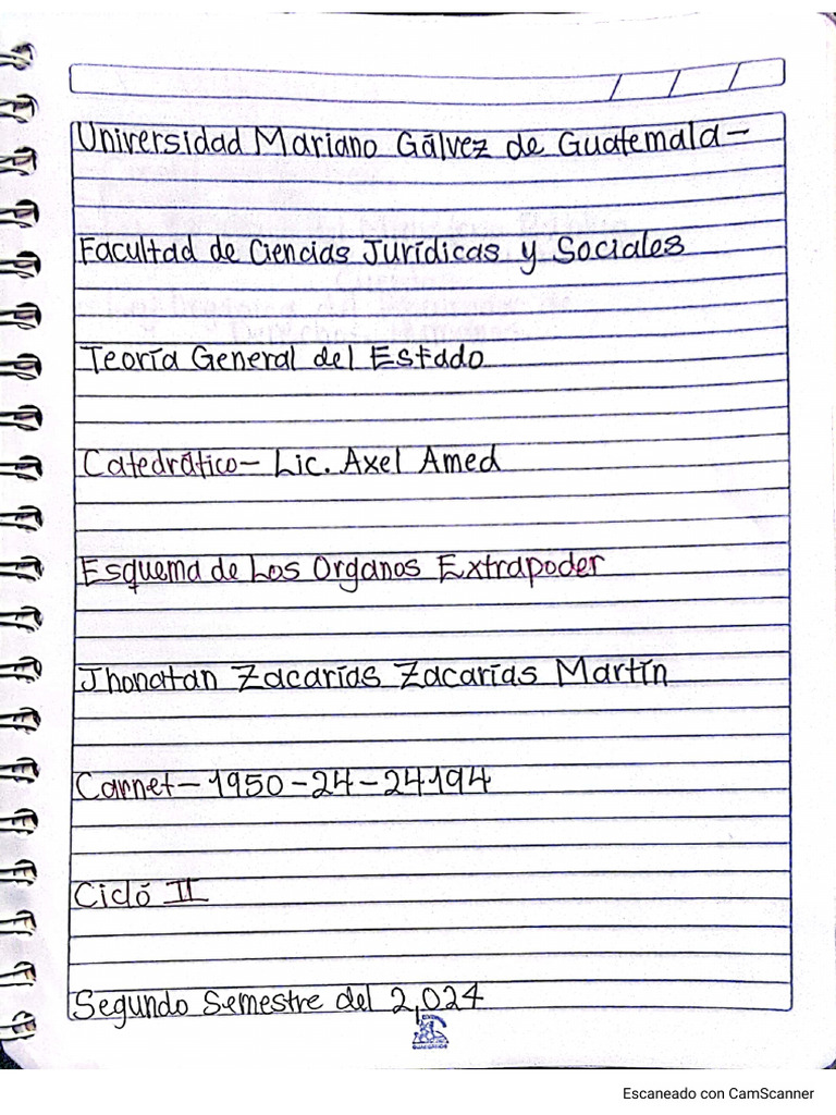 Esquema de Los Órganos Extra Poder | PDF