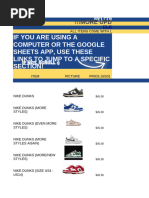 DHGate Spreadsheet Template Styled With Affiliate | PDF