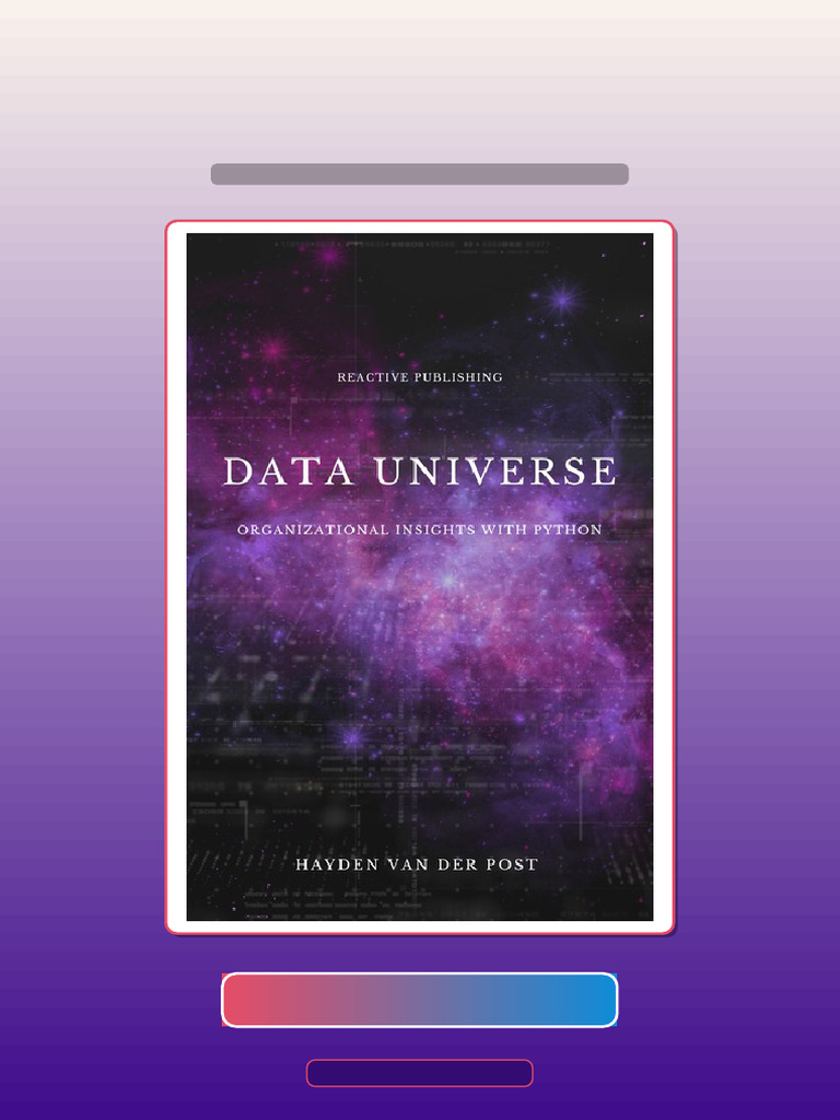 Data Universe Organizational Insights With Python Embracing Data Driven ...