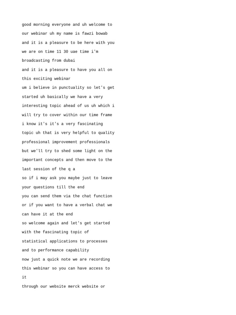 Applying Statistical Process Control (SPC), Process & Performance Capability, And.. (English ...