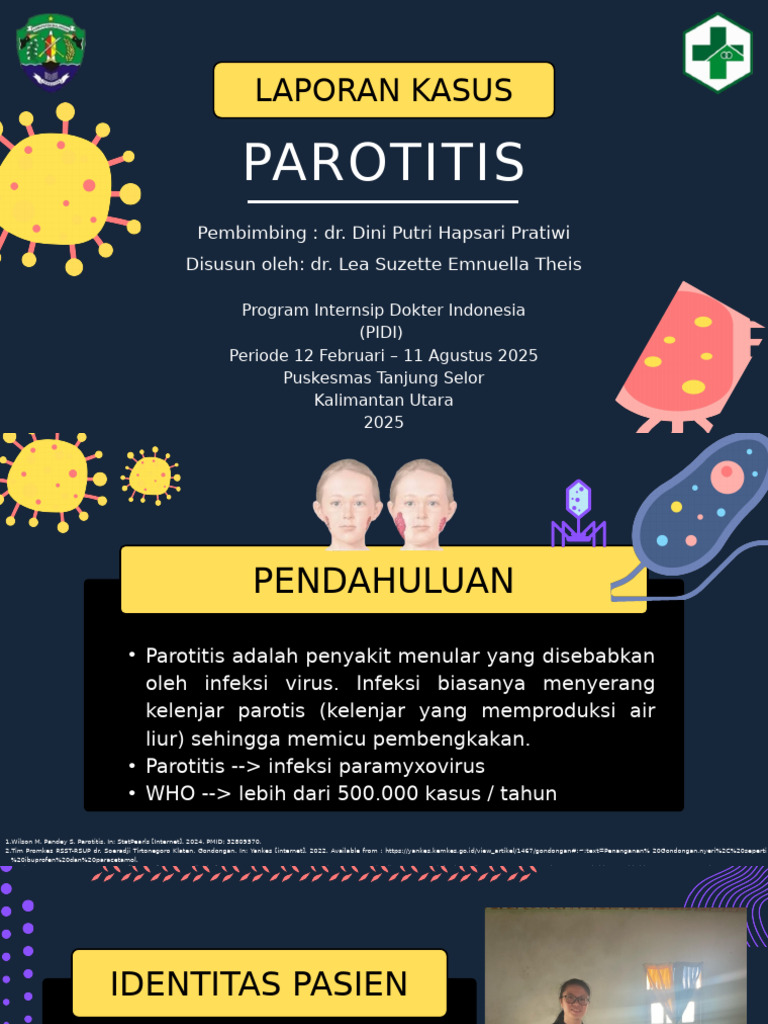 Laporan Kasus Parotitis | PDF
