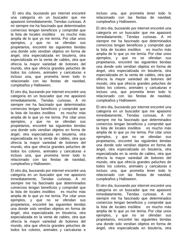 El Otro Día | PDF