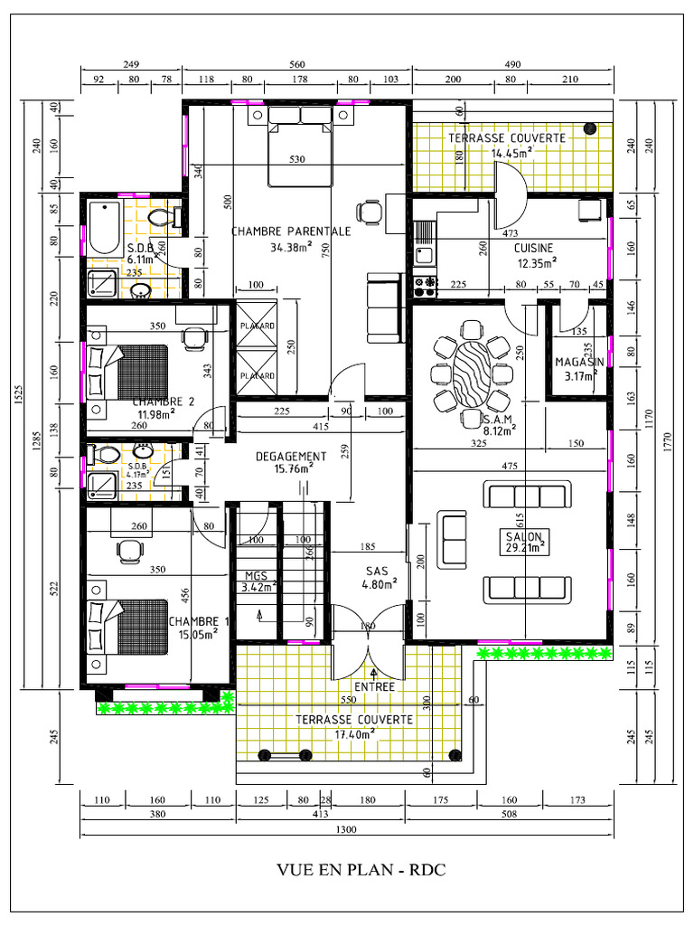 Vue en Plan RDC | PDF