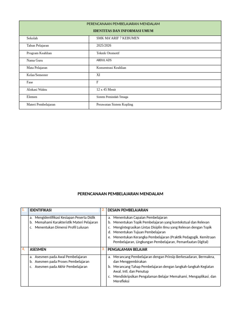DEEP LEARNING (Pembelajaran Mendalam) - AZIS | PDF