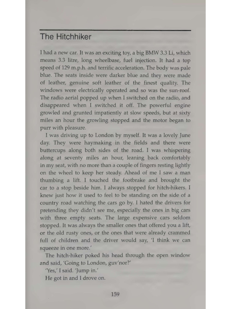 The Hitchhiker Story | PDF