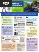 Newmarket 2025 Waste Collection Guide | PDF | Waste | Recycling