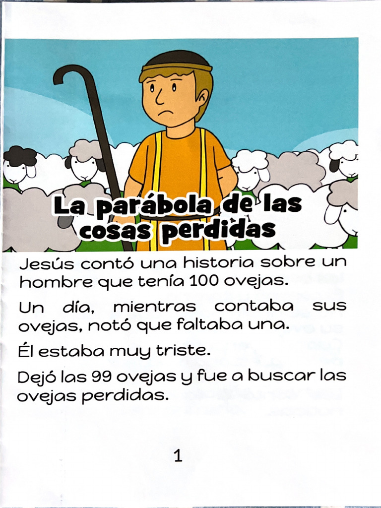 La Parabola de Las Cosas Perdidas Booklet | PDF