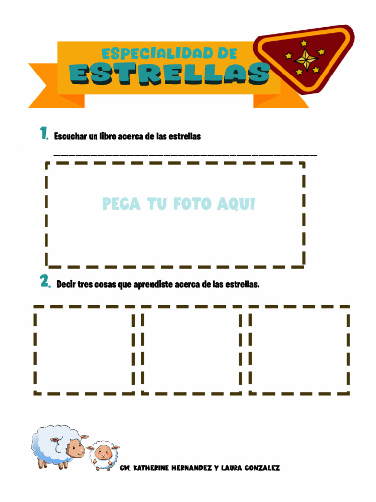 Estrellas Corderitos | PDF