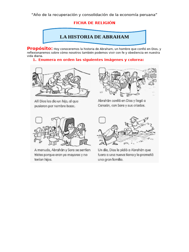 Ficha de Religión | PDF