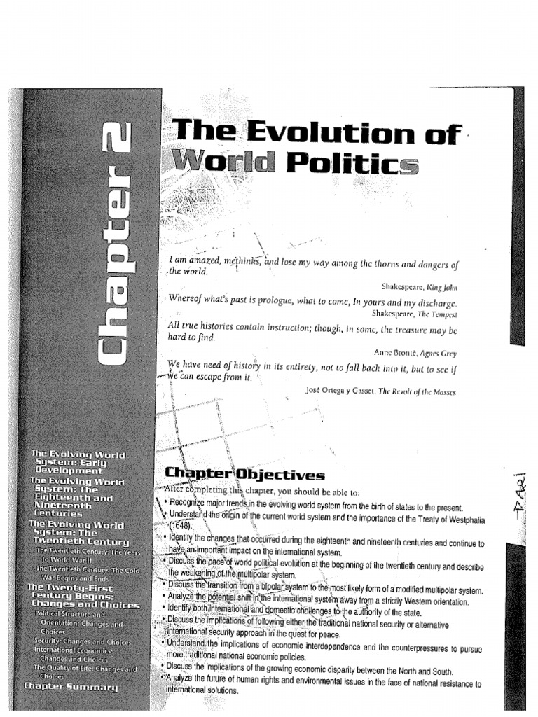 Chapter 2 The Evolution of The World System | PDF
