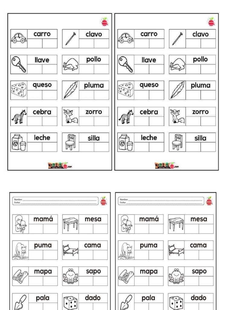 Material de Apoyo para 1ro Primaria. | PDF