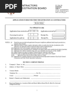 NCC Registration Renewal Application Form | PDF | Bankruptcy | Notary ...