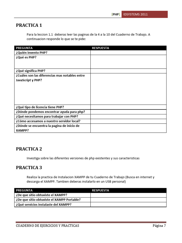 Practica Dirigida | PDF | Php | Programación de computadoras