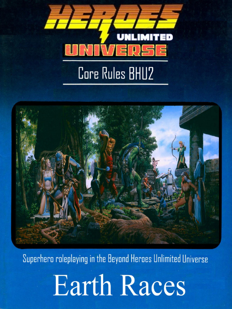 Beyondheroesunlimiteduniverse2 Earth Races | PDF | Angel | Race (Human ...