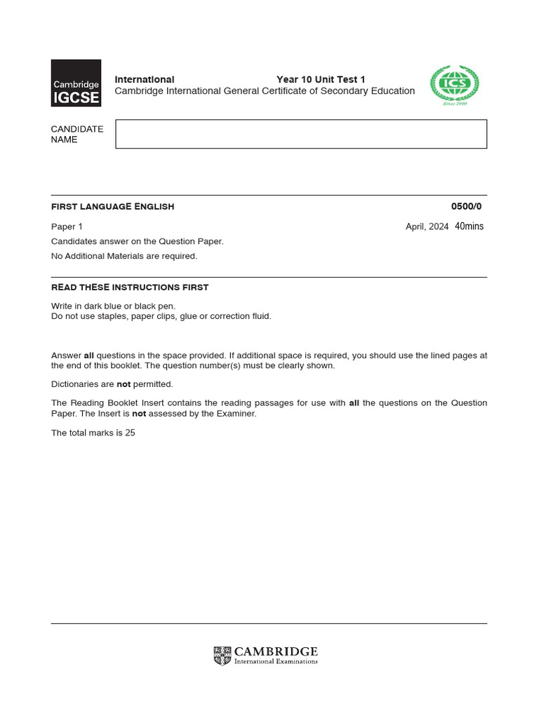 Unit Test 3-23 Summary (Autosaved1) | PDF