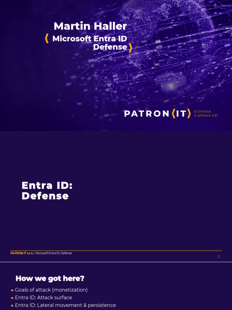 MartinHaller EntraID Defense en | PDF | Mobile App | Computer Security