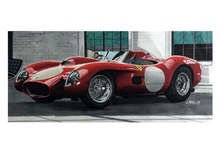Ferrari 250 Testarossa 1956 by Stephen59300 Dc5mj4v-Fullview | PDF