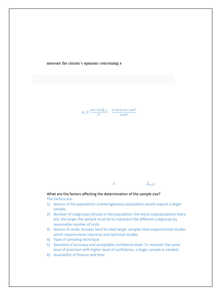 Sheet 6 | PDF | Estimator | Sampling (Statistics)